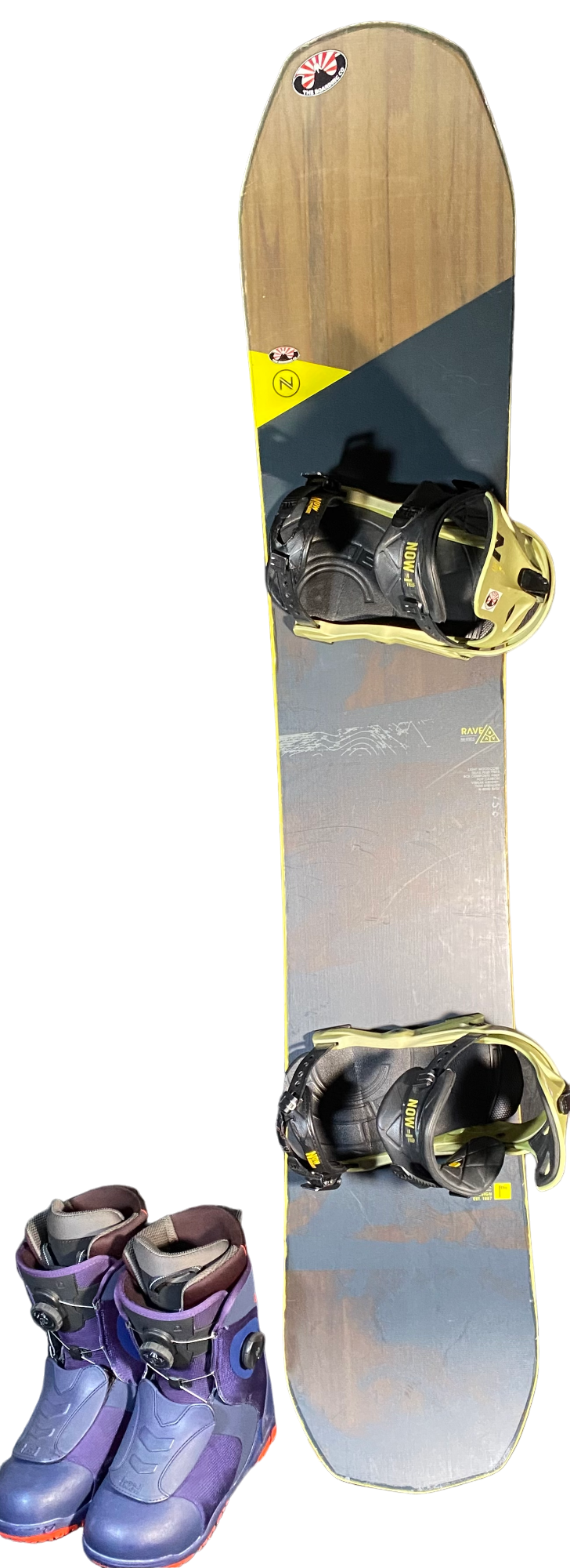 Snowboard Standard Board Set. (Board, Boots, Bindings) | The Boarding Co